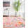 Bungalow Rose Groner Large Flower Living Room Rug Washable Bedroom Rug ...