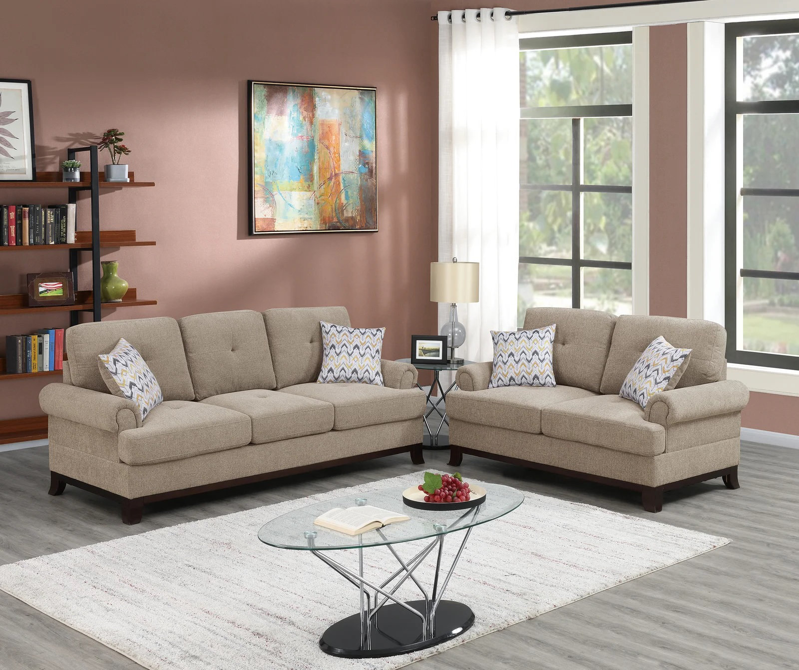 Alcott Hill® Bhanwari 2 Piece Living Room Set | Wayfair
