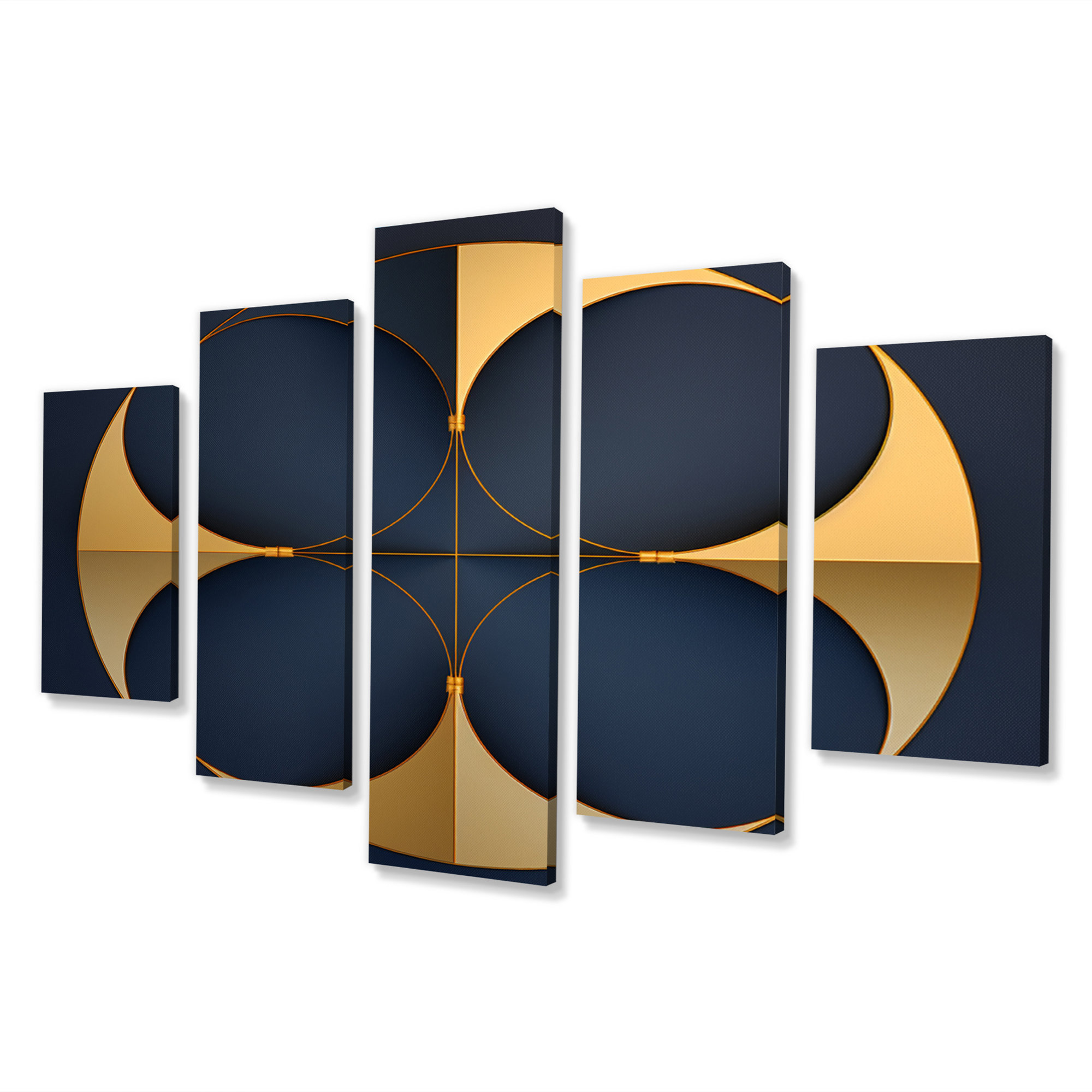 Mercer41 Sacramental Blue Minimal Sacred Geometry Seal I - Modern ...