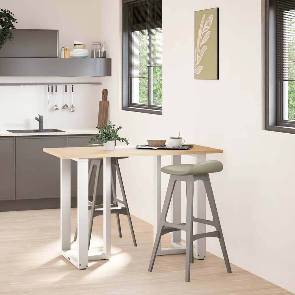 Symple Stuff Bar Table Leg Powder-Coated Steel Medium | Wayfair