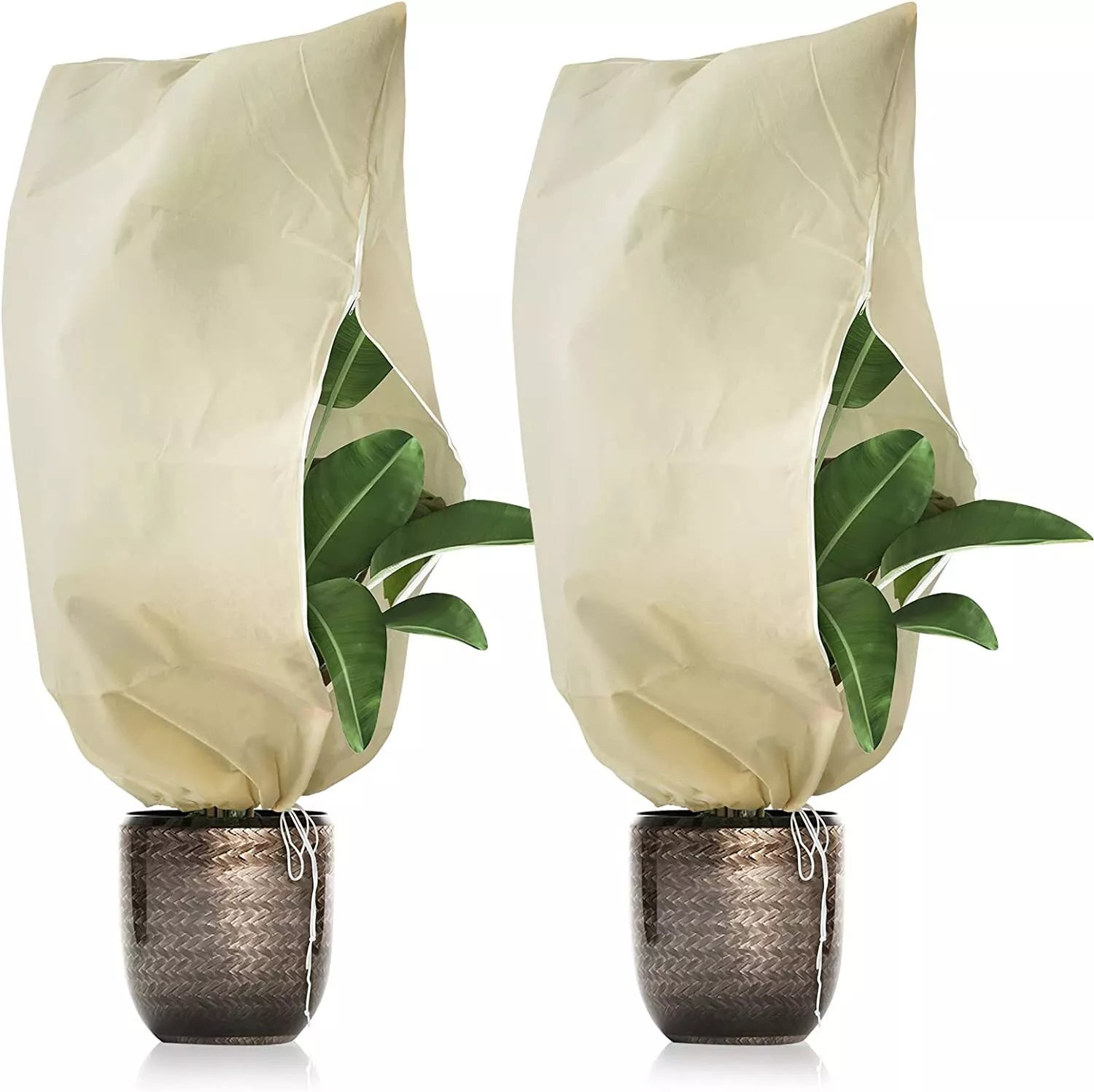 Arlmont & Co. 2 Pack Plant Covers Freeze Protection Bags Reusable Warm ...