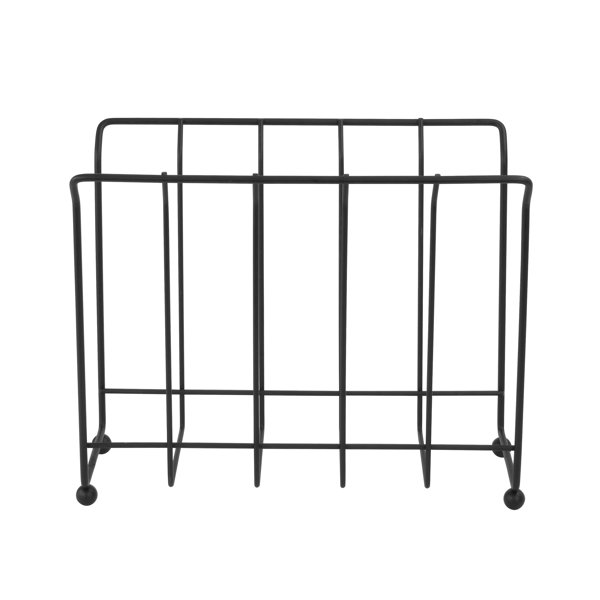 Ebern Designs Sarjaha Wire Magazine Rack & Reviews | Wayfair