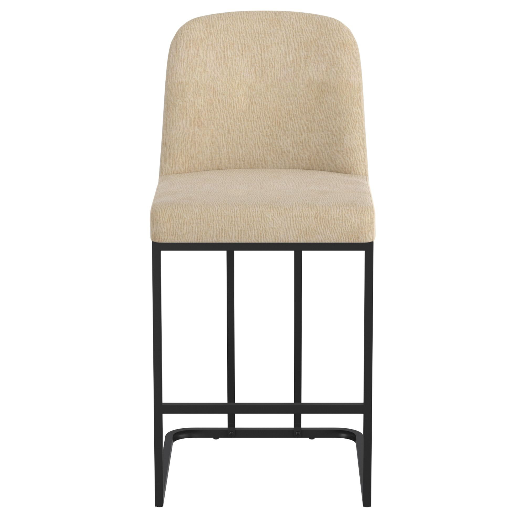 Hokku Designs Rob 26" Counter Stool, Set Of 2 In Beige - Wayfair Canada