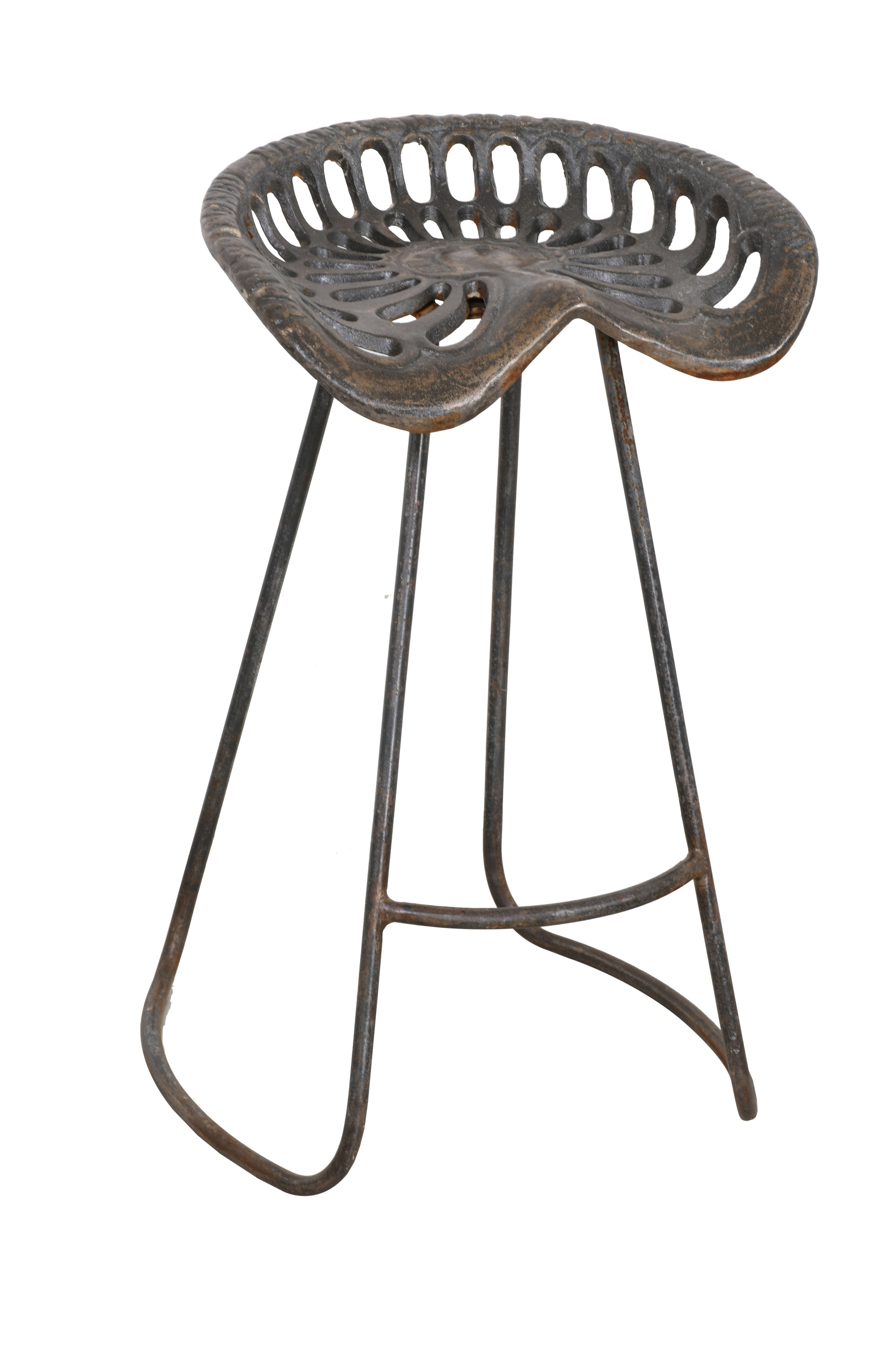 17 Stories Counter Stool with Metal Frame & Reviews | Wayfair