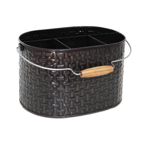 Metal Flatware Caddies & Chests You'll Love | Wayfair