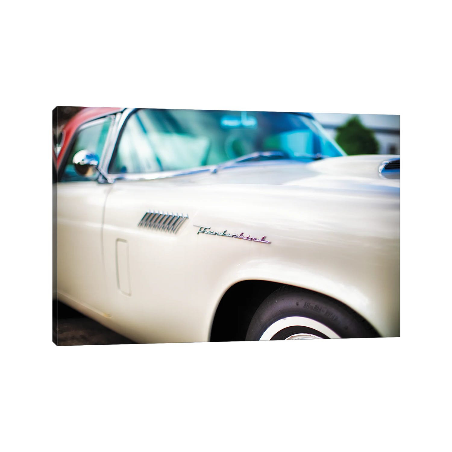 Latitude Run Fender with Scripts of a Classic Ford Thunderbird ...