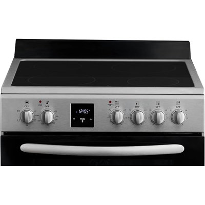 Iio 24" 3 Cubic Feet Smart Electric Free Standing Range with 4 Burners ...