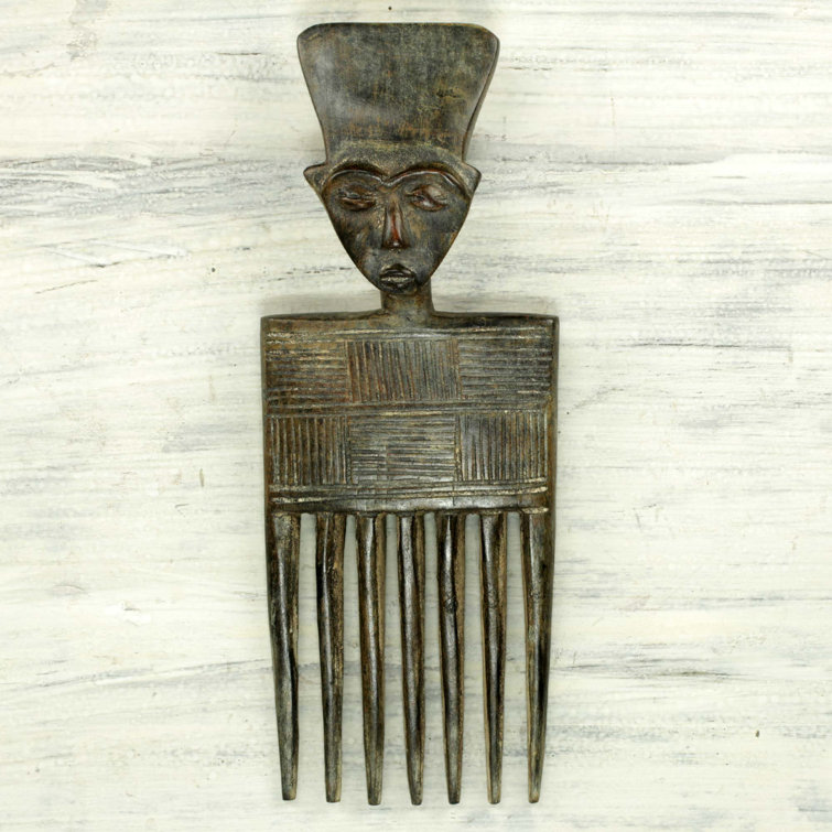 World Menagerie Evie-Mai Fante Man Comb Artisan Crafted Sculpture ...