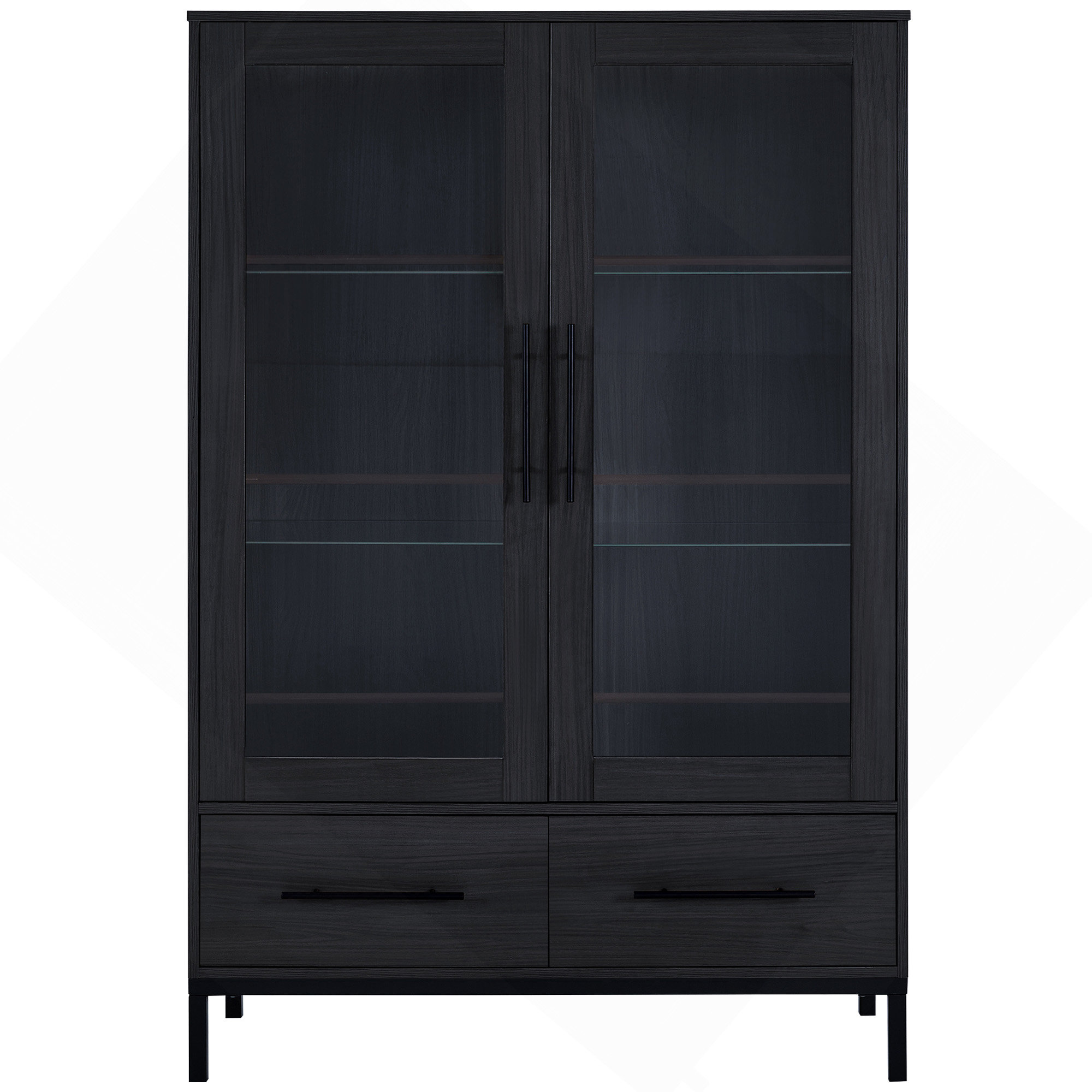 Ivy Bronx Modern Stylish Display Cabinet With Advanced Features For ...
