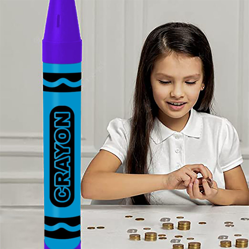 PMU Giant Crayon Bank 36 Inch Pkg/1 & Reviews | Wayfair