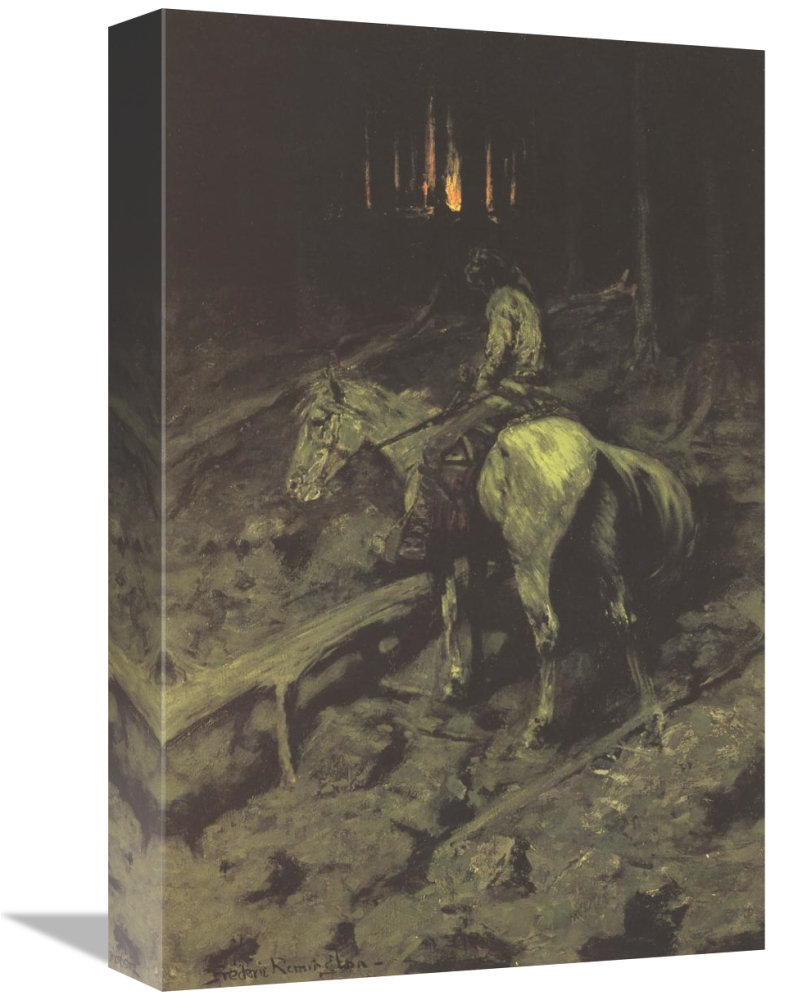 East Urban Home Apache Fire Signal - Wrapped Canvas Graphic Art ...