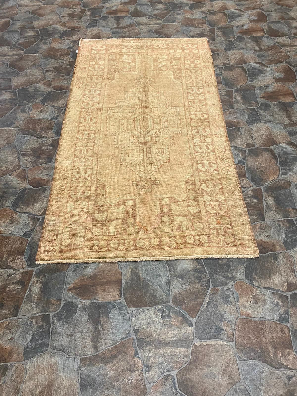 Bungalow Rose Dakhia One-of-a-Kind 3'8" x 6'11" Vintage Anatolian ...