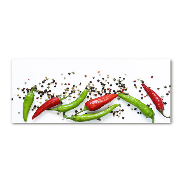 Brayden Studio Chilli Peppers - Wrapped Canvas Print | Wayfair.co.uk