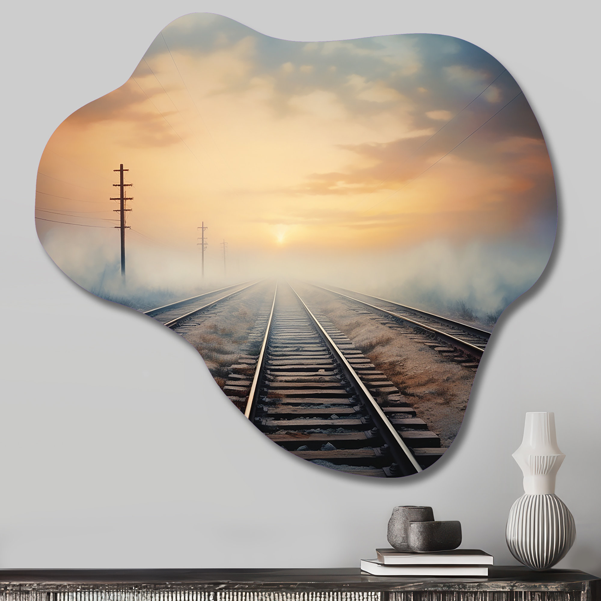 Latitude Run® Train Transcendent Tracks - Train Cloud Shape ...
