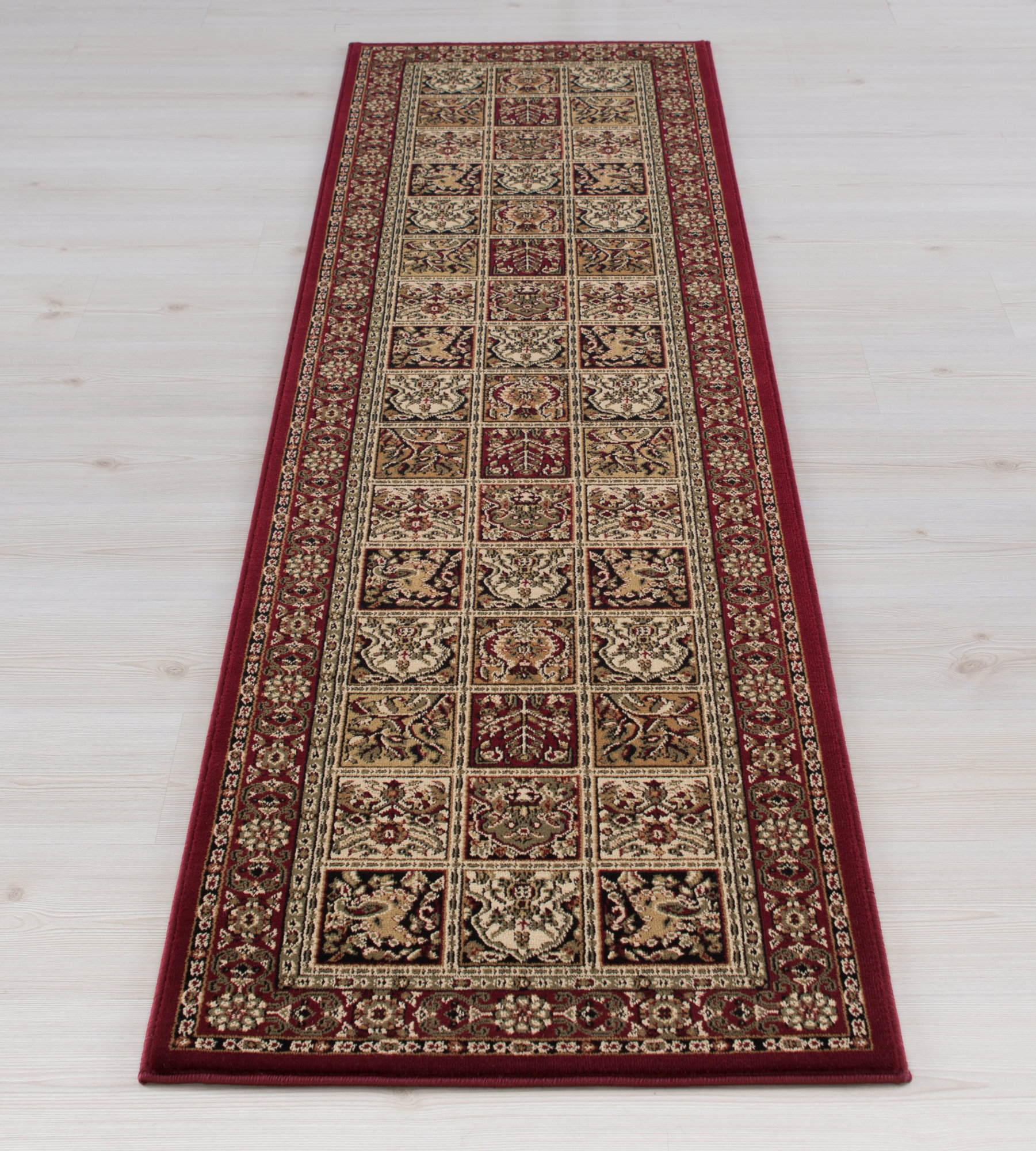 Alcott Hill® Izaiah Oriental Maroon Area Rug | Wayfair