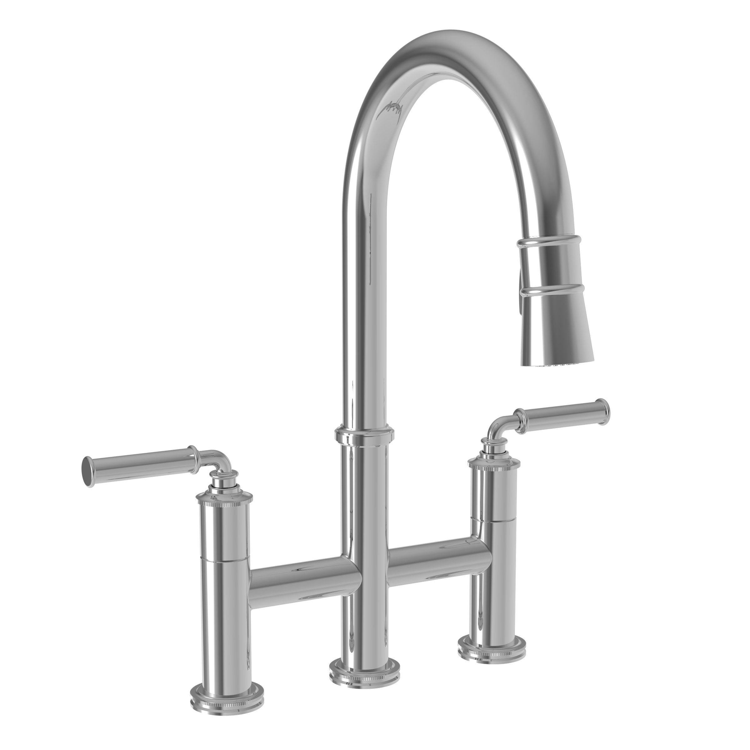 Newport Brass Taft Pull Down Kitchen Bridge Faucet | Wayfair