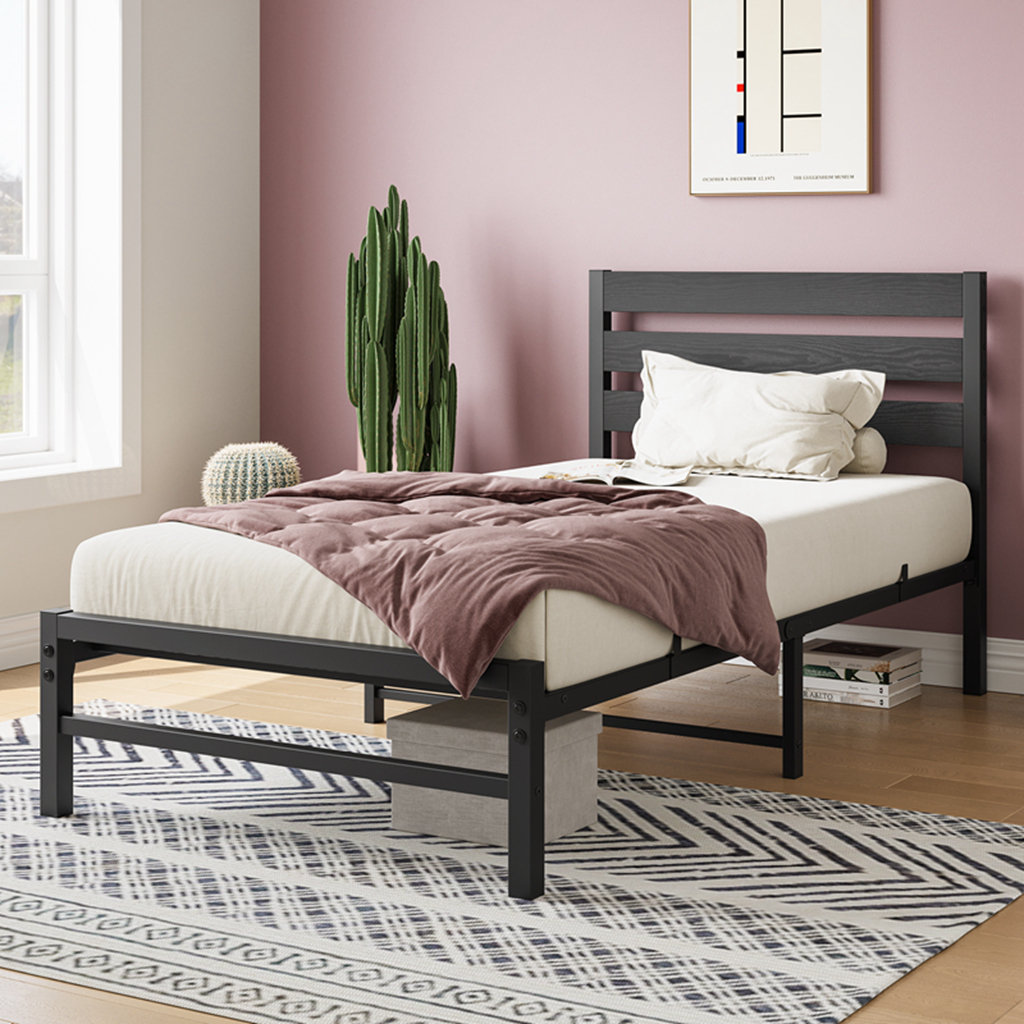 Ebern Designs Hillview Metal Platform Bed | Wayfair