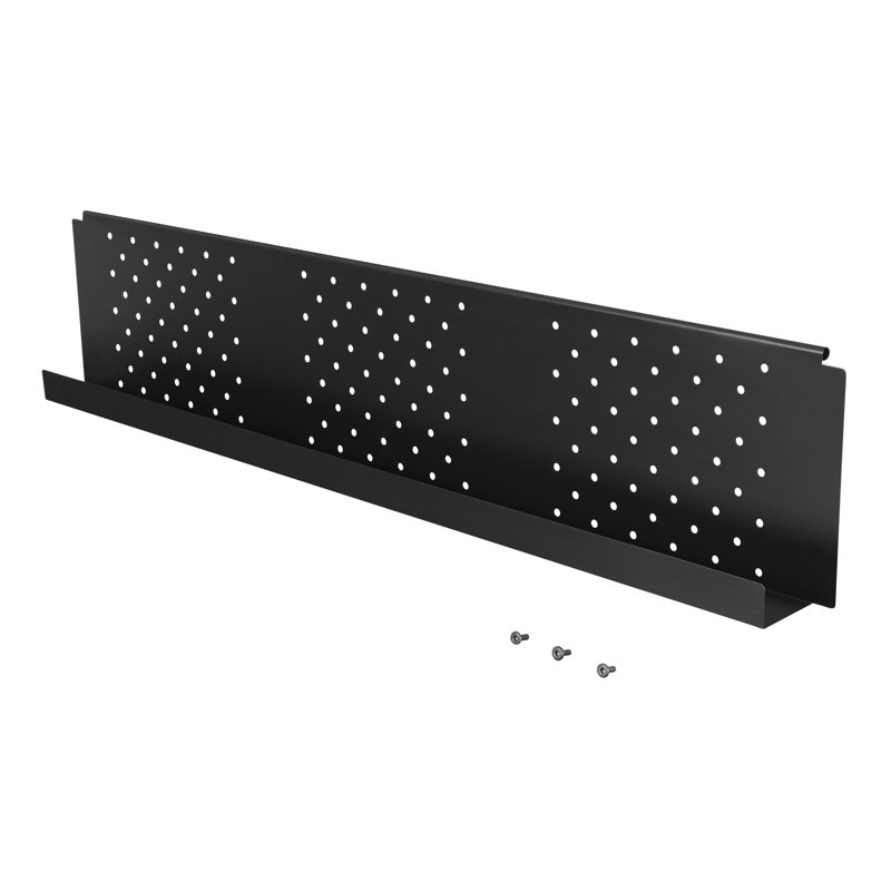 Ebern Designs Galeville Height Adjustable Flipper 9.5" H Desk Privacy ...