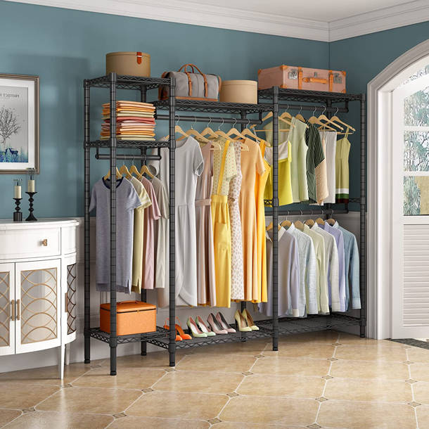 Dotted Line™ Grid 36'' - 60'' Closet System (Can Be Cut To Fit ...