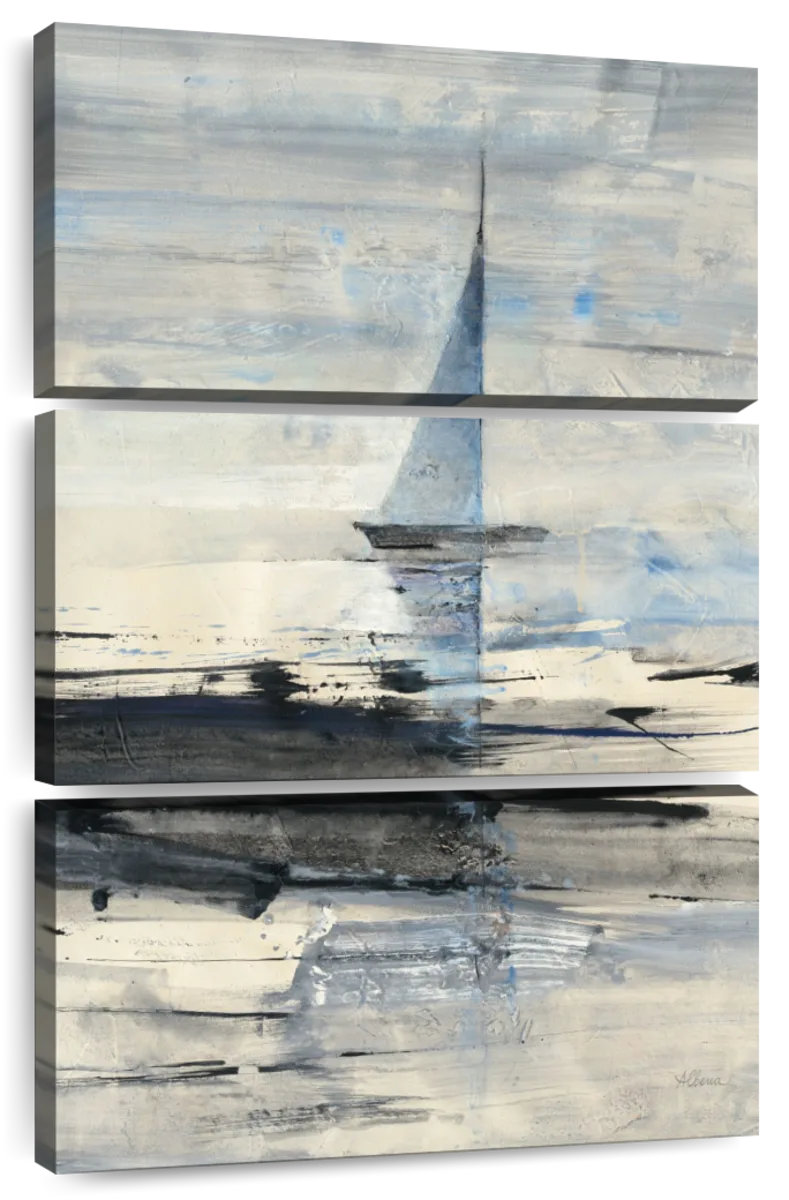 Breakwater Bay Aletra Sailing Abstract II | Wayfair