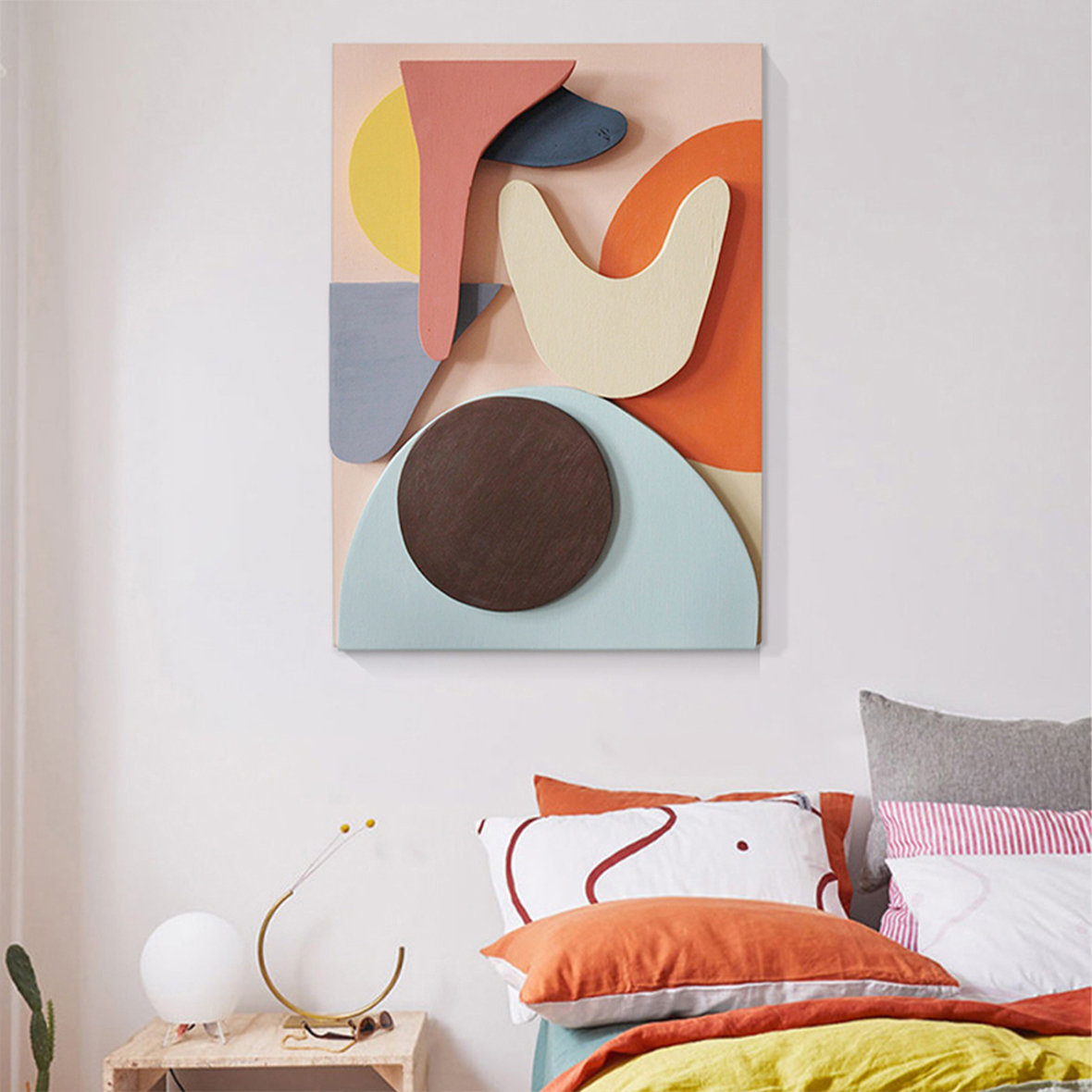 Orren Ellis Picture Color Rectangle Sandstone + Manufactured Wood ...