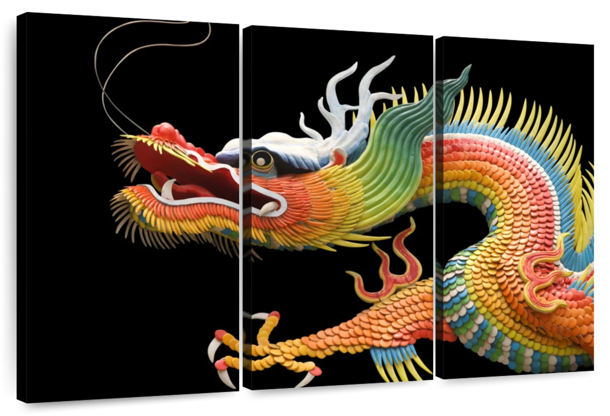 Ebern Designs Brampt Traditional Dragon | Wayfair
