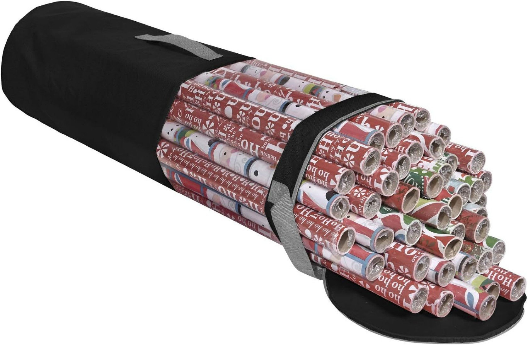 Latitude Run® Wrapping Paper Storage Organizer Bag, Store Up To 24 ...
