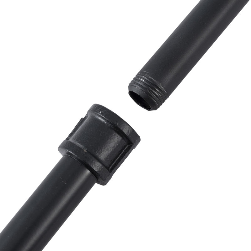 Trent Austin Design® 2 Piece Wall Black Pipe Shoe Storage Rack | Wayfair