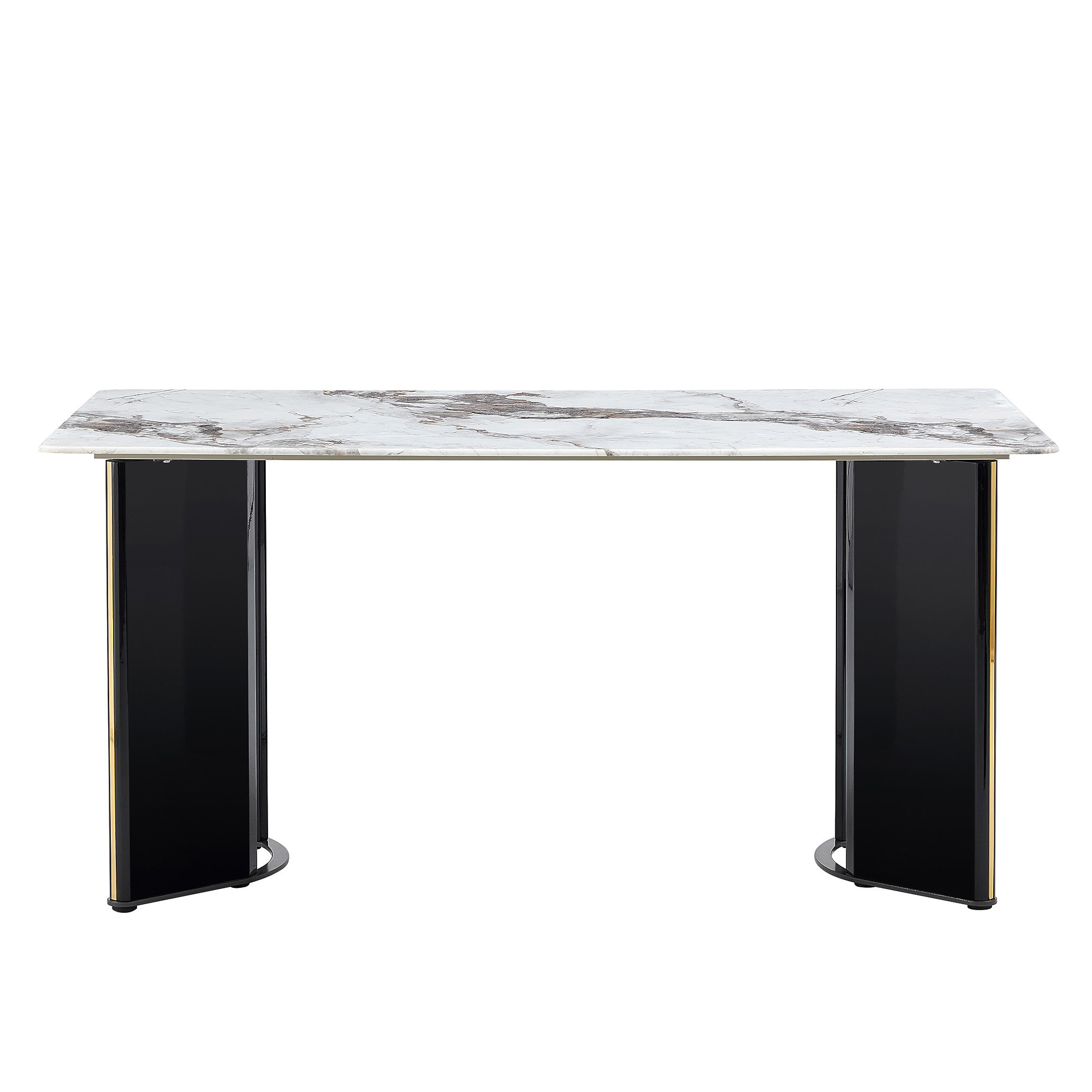 Ivy Bronx Modern Minimalist Rectangular Dining Table (Only Tables, No ...