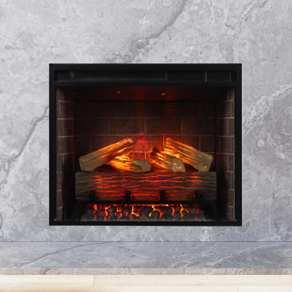 Modern Ember Uptown Infrared Electric Fireplace Insert Heater ...
