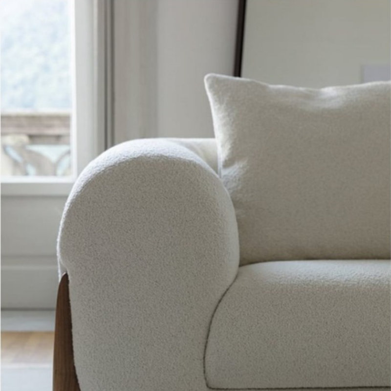 Danbenla design Modern Simple Cream Style Sofa | Wayfair