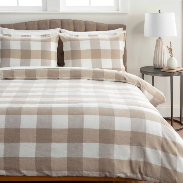 Plaid Duvet Covers You'll Love | Wayfair