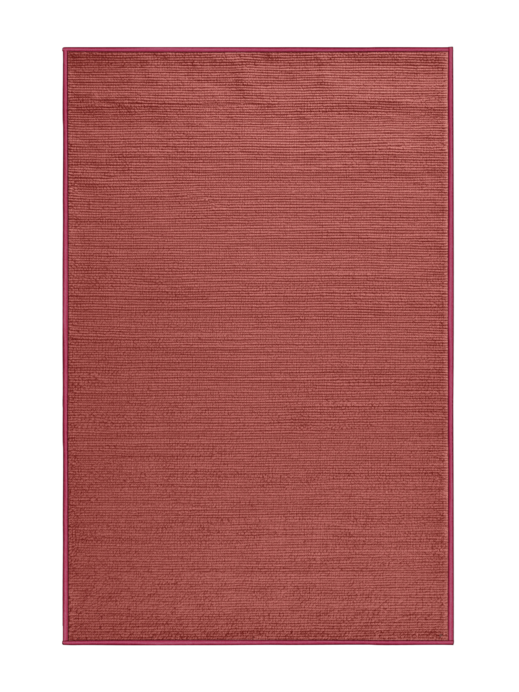 Hokku Designs Machine Washable Solid Red Area Rug | Wayfair
