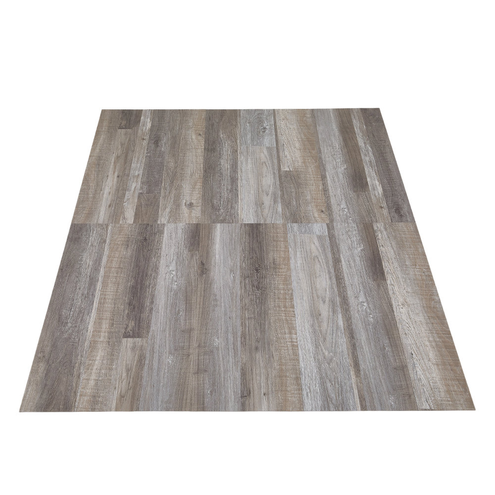 Lily Manor 36Pcs Wood-Grain PVC Self-Adhesive Plank Flooring Set ...