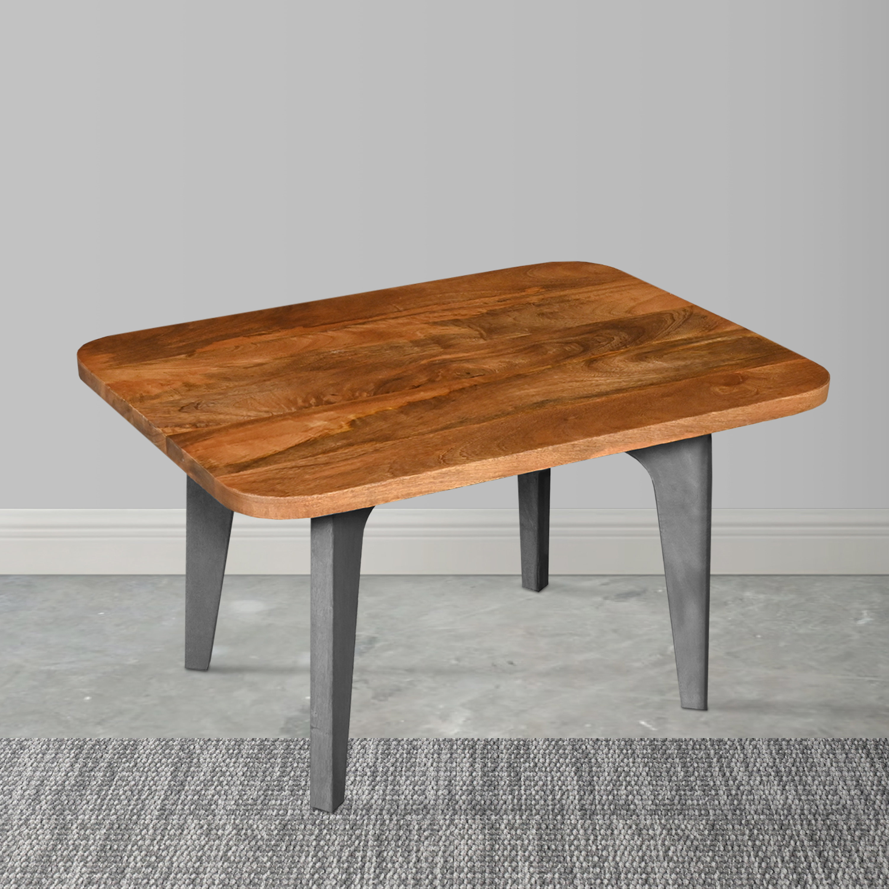 The Twillery Co. Sandiacre Solid Wood 4 Legs Coffee Table - Wayfair Canada