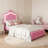 Fairmont Park Princess Bed With LED Crown Headboard & Drawer(S), Single ...