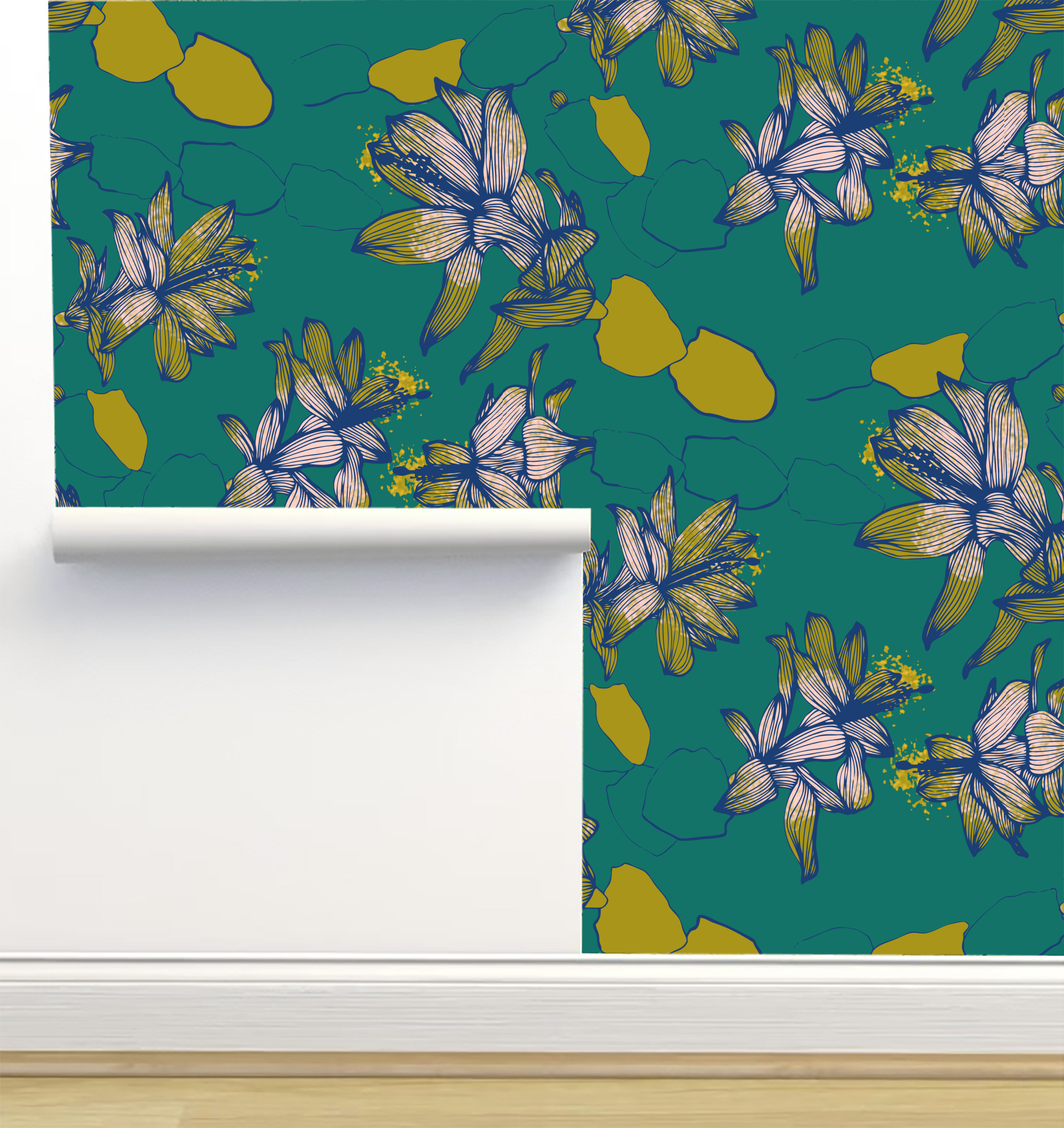 Limitless Walls Nenyasha Wallpaper - Wayfair Canada