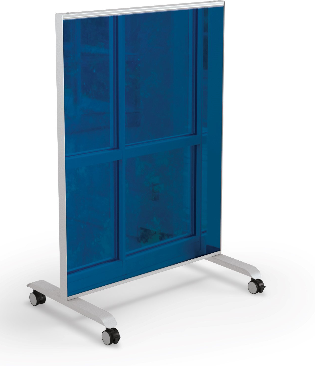 MooreCo Hierarchy Freestanding Glass Magnetic Small - 2' - 4' Glass ...