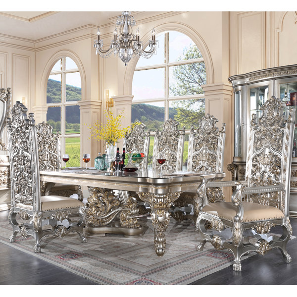 AndrewHomeStudio Rangau 7-pcs Dining Table Set - Wayfair Canada
