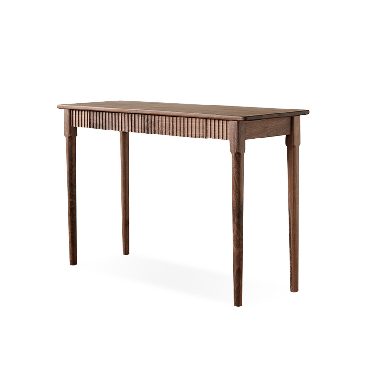 SMI Cabinetry Inc Walnut color Rectangular Solid Wood desks | Wayfair