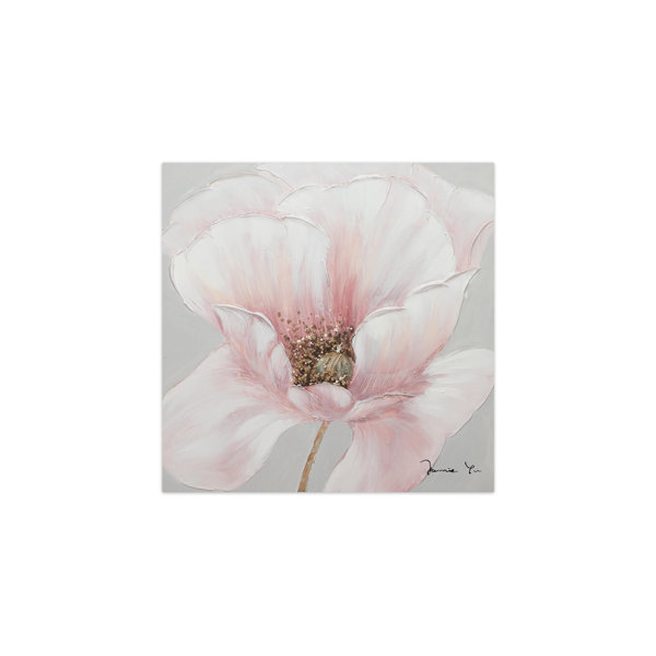 Canora Grey Flower of Faith Hand Painted Acrylic Painting | Wayfair.co.uk