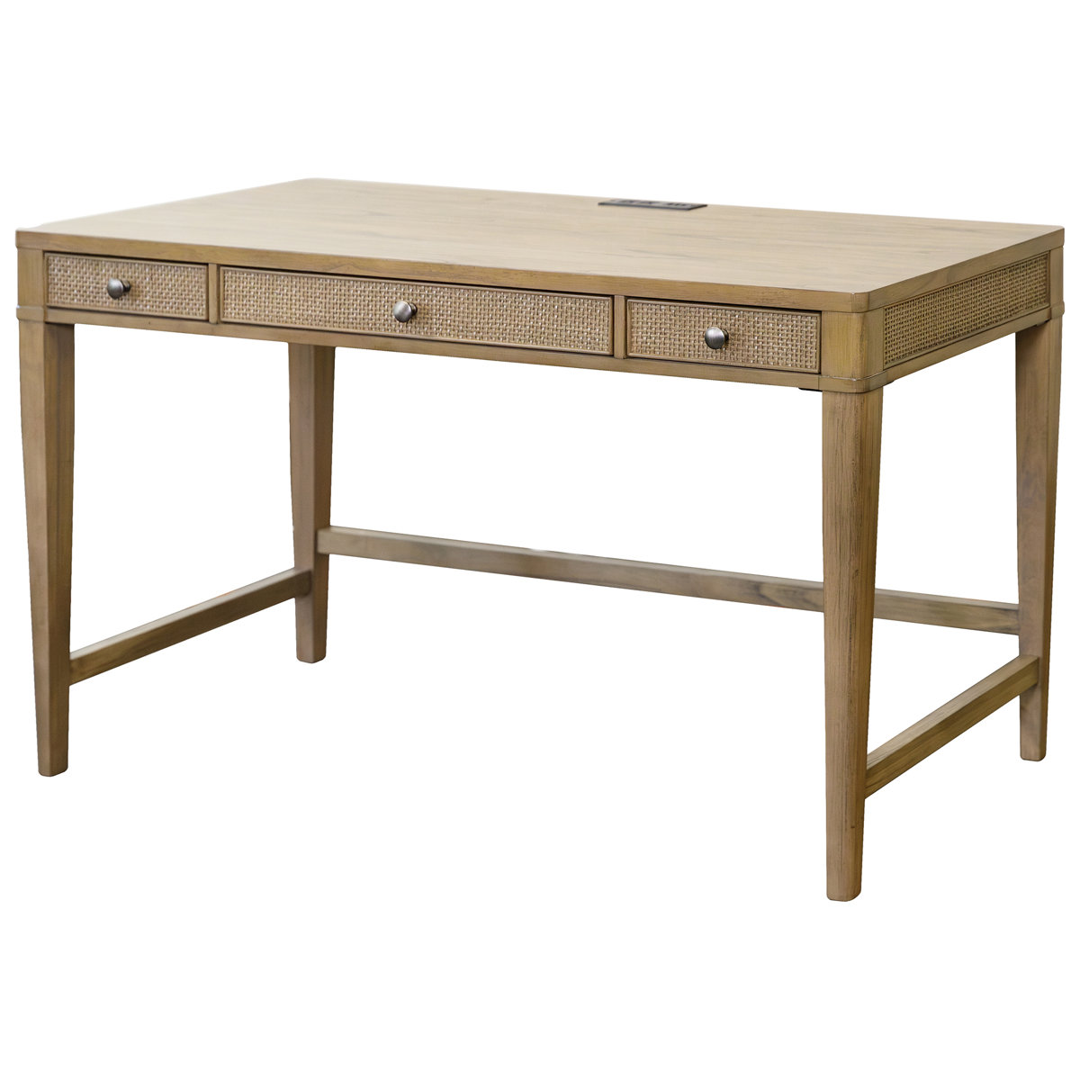 Lark Manor™ Modern Wood Writing Desk, Office Desk, Storage Desk ...