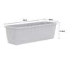 Wham Etruscan Trough Soft Grey | Wayfair.co.uk