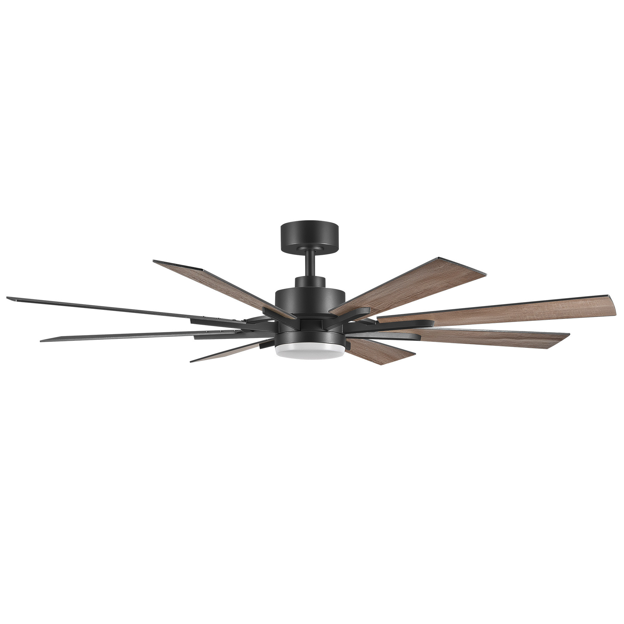 Latitude Run® 60'' 8-Blade Modern Farmhouse Large Room LED Ceiling Fan ...