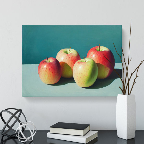 17 Stories Apple Fruit Selection Vol.1 - Wrapped Canvas Print | Wayfair ...