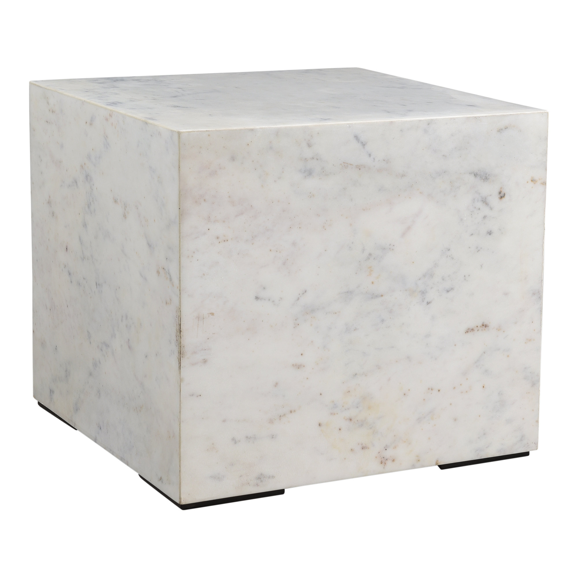 AllModern Nan Genuine Marble End Table | Wayfair