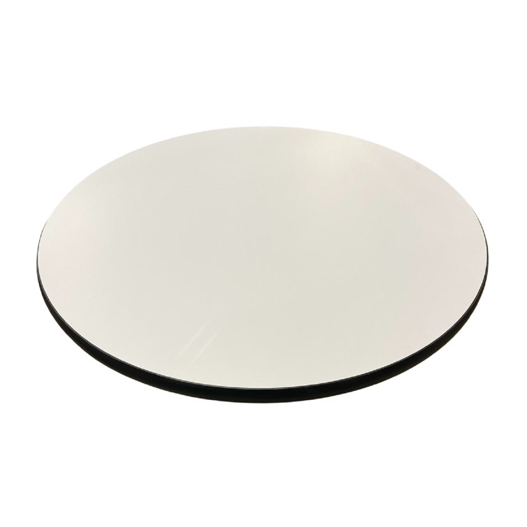 Rivertowne Tables Round Laminated T-Mold Edge Table Top | Wayfair