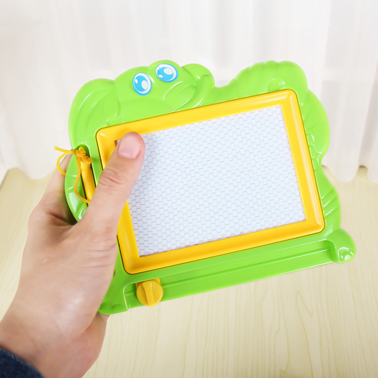 Zoomie Kids Alcantera Magnetic Drawing Board | Wayfair