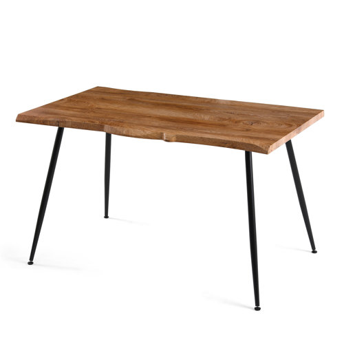 NORDICANA Metal Base Dining Table & Reviews | Wayfair