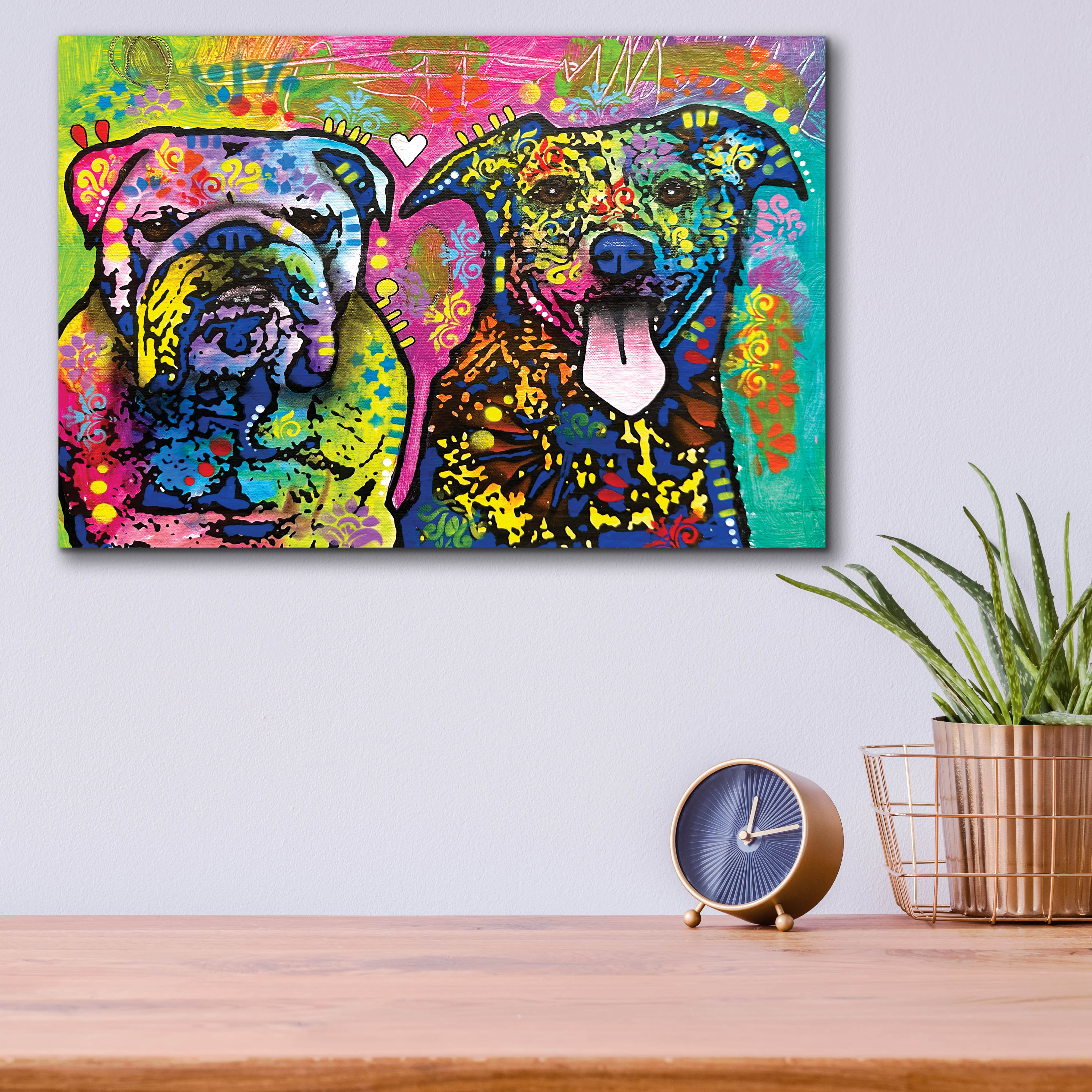 Winston Porter 'Alliances' by Dean Russo Acrylic Glass Wall Art, 16" x ...